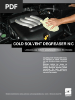 Ficha Técnica - Solvente Dieléctrico | PDF | Solvente | Dieléctrico