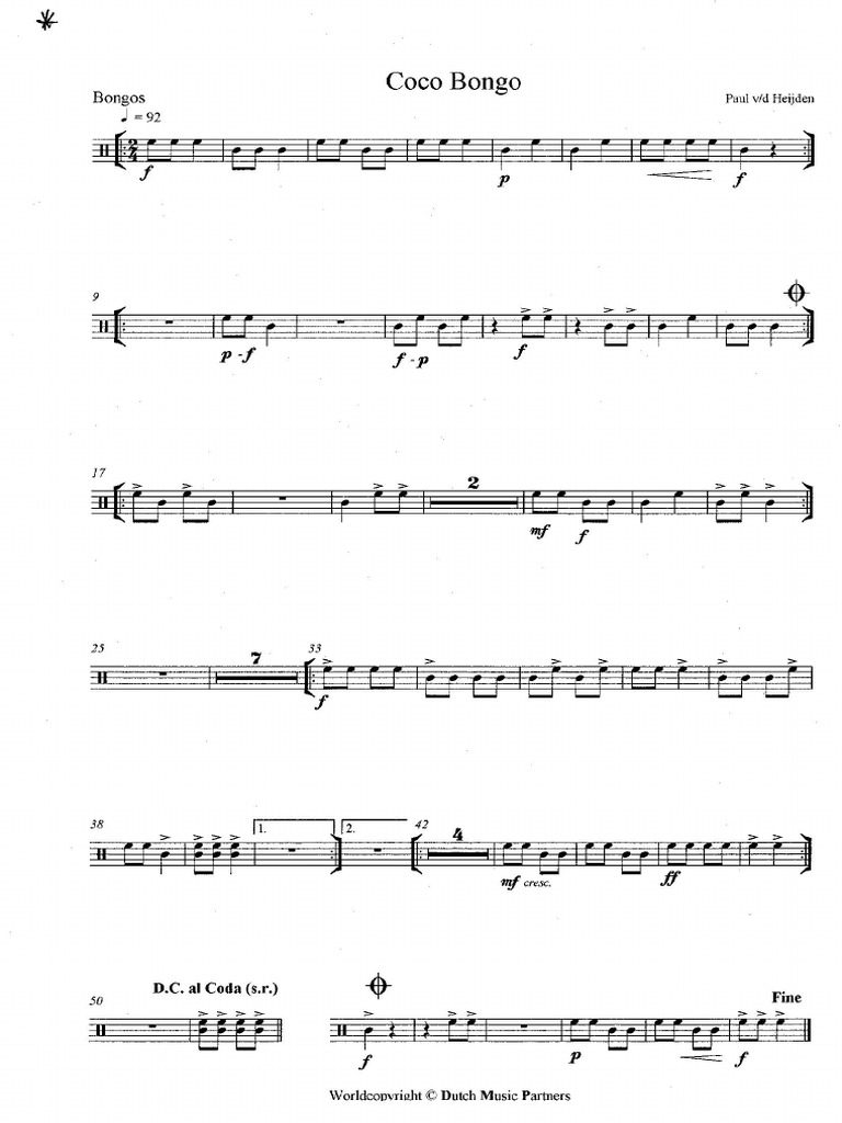 Coco Bongo Bongos Pdf