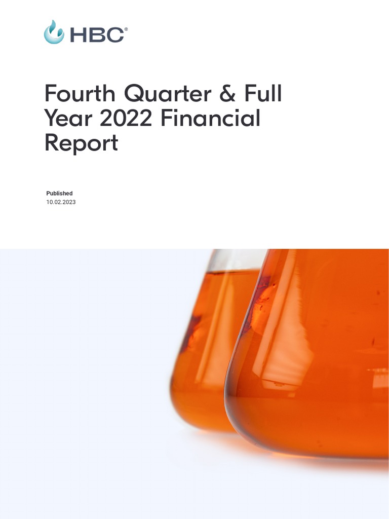 HBC q4 2022 Financial Report | PDF | Inflammatory Bowel Disease ...