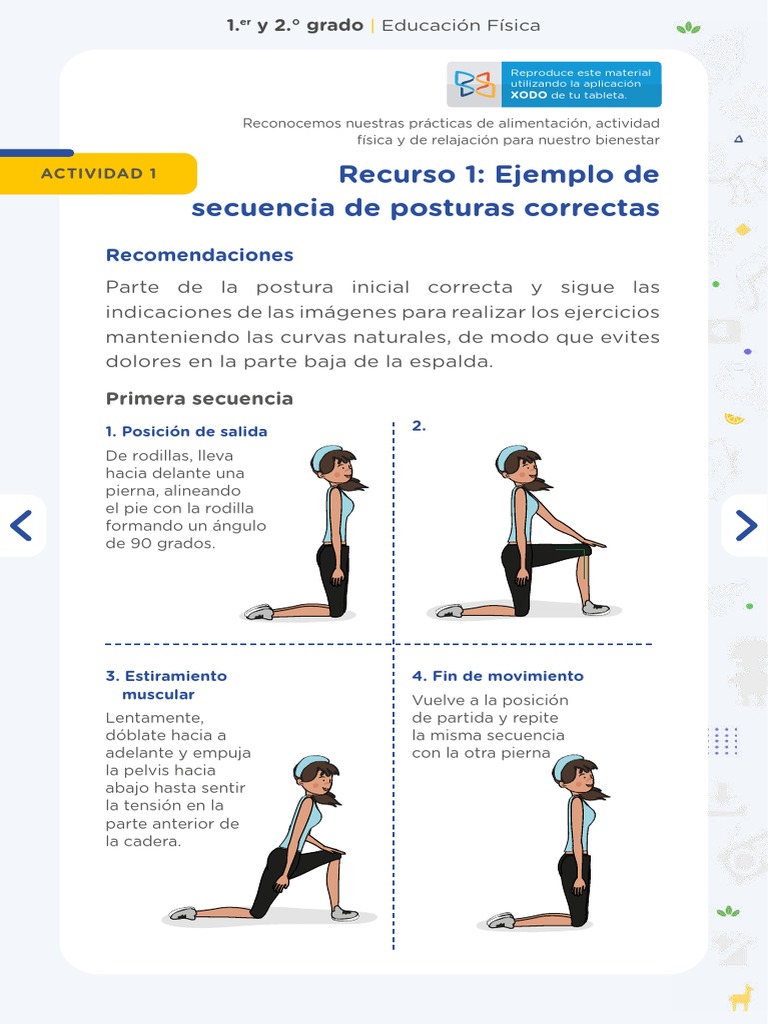 Recurso 1 - Actividad | PDF | Rodilla | Contracción muscular