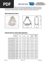 PILC Cable Specifications and Diagrams | PDF | Wire | Cable