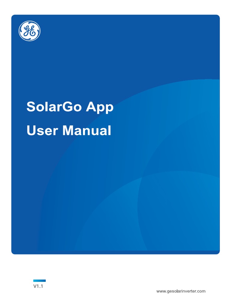 SolarGo APP User Manual-EN | PDF