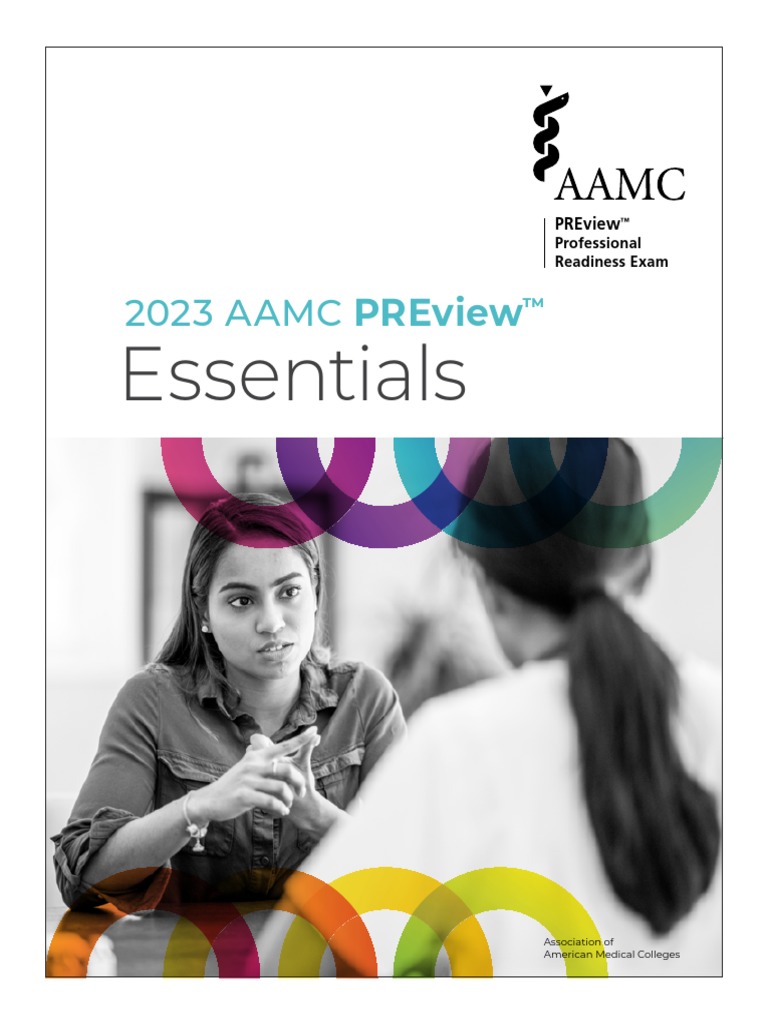 Essentials: 2023 Aamc Preview | PDF | Medical School | Identity Document