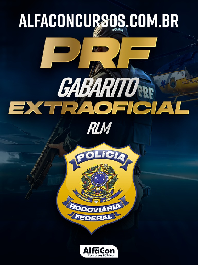 Concurso PRF 2021 Prova Comentada RLM | PDF | Tempo