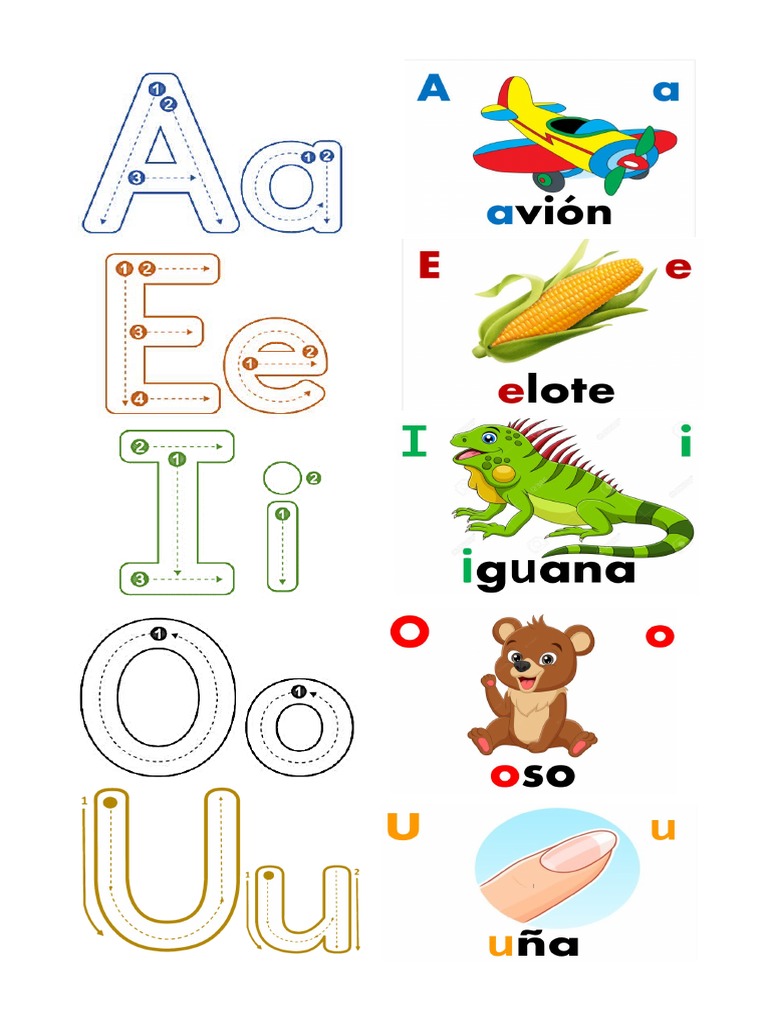 Fichas Vocales | PDF