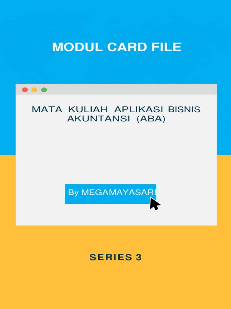 Buku Panduan Modul Card File | PDF