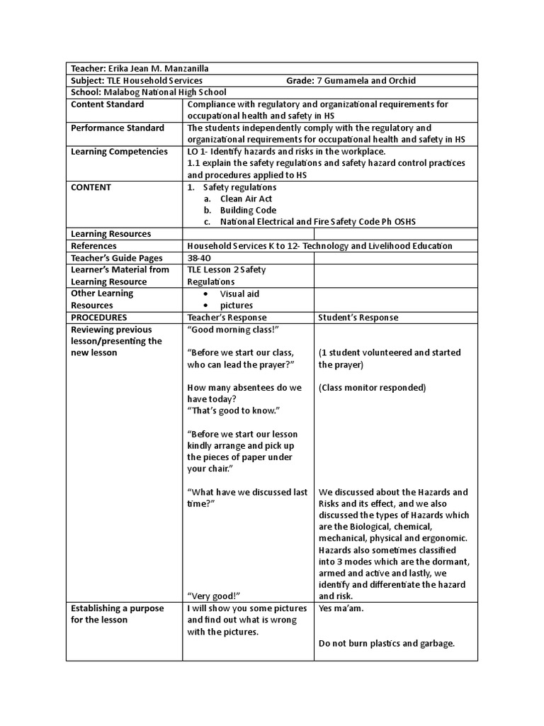Lesson Plan | PDF | Waste | Waste Management