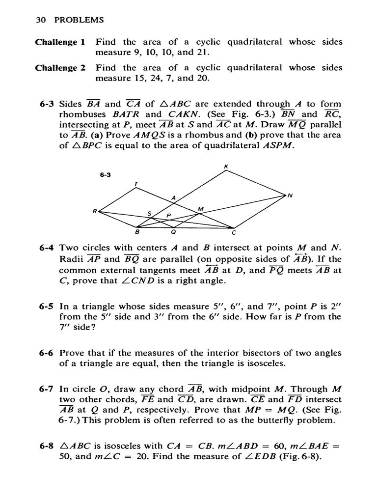 1970 Alfred Posamentier - Challenging Problems in Geometry. (30-31 231 ...