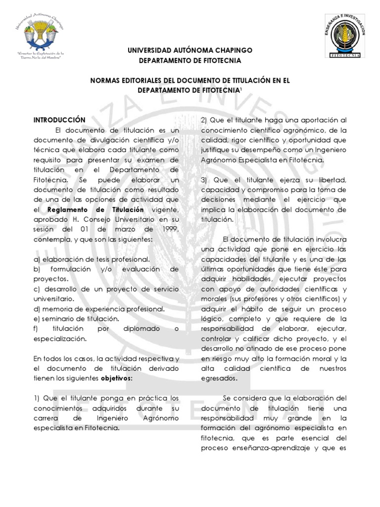 Normas Editoriales | PDF | Science