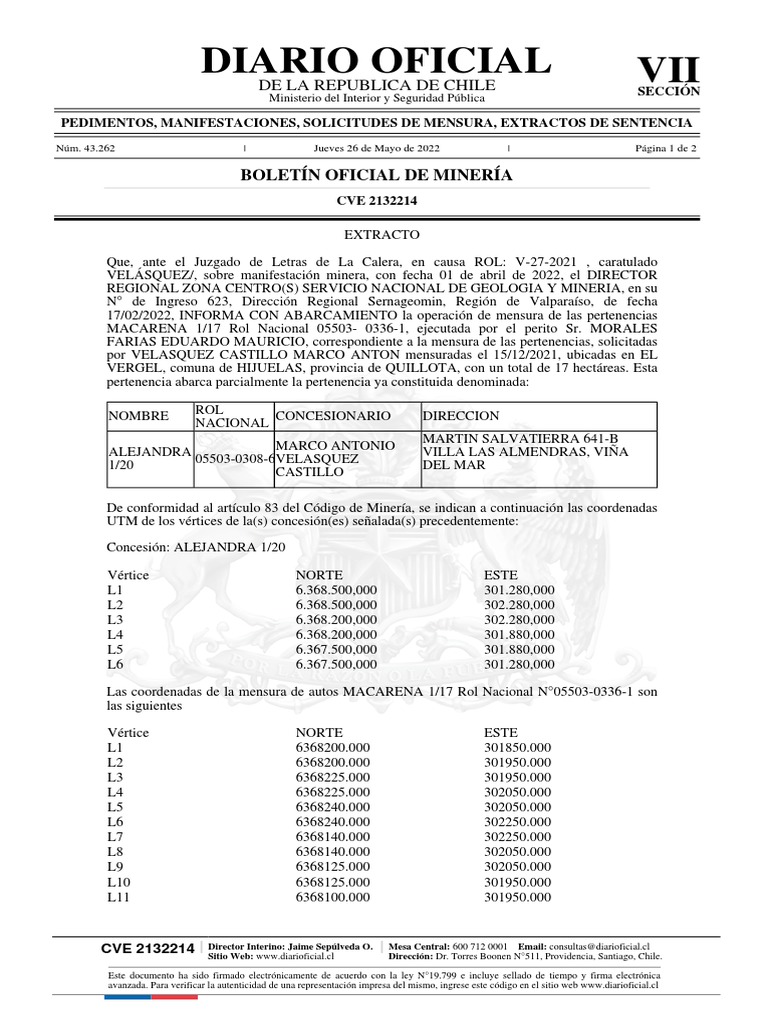 Extracto Con Abarcamiento | PDF | América del Sur | Gobierno