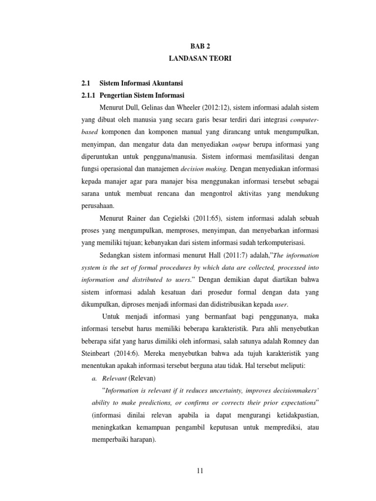 Bab 2 Landasan Teori | PDF