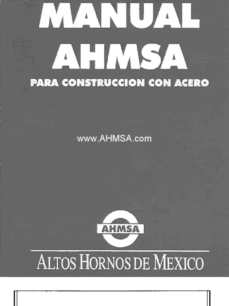 Manual de Construccion AHMSA - Capitulo02 | PDF