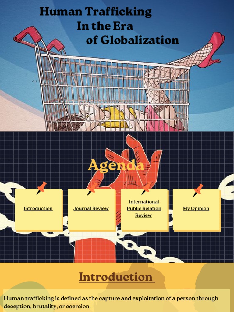 Human Trafficking PEA Assignment Presentation Slides | PDF | Sex ...