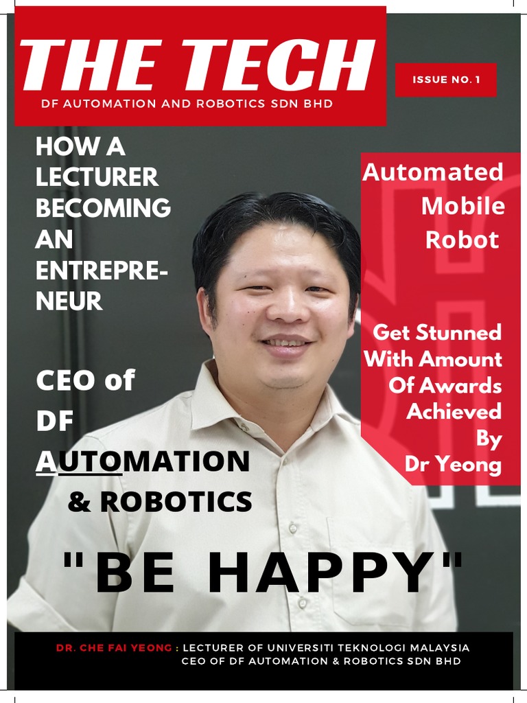 The Tech - Issue 1 (G5) - UHAK MAGAZINE | PDF | Robot | Robotics