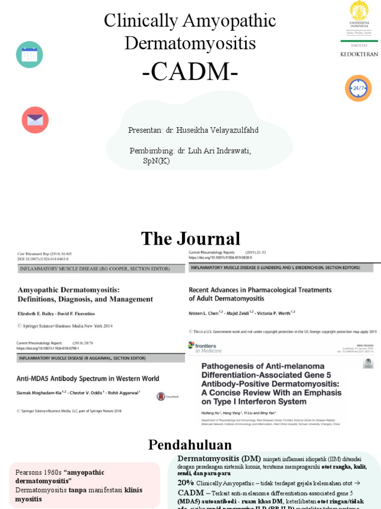Jurnal Reading Miopati CADM Fix | PDF | Sains & Matematika