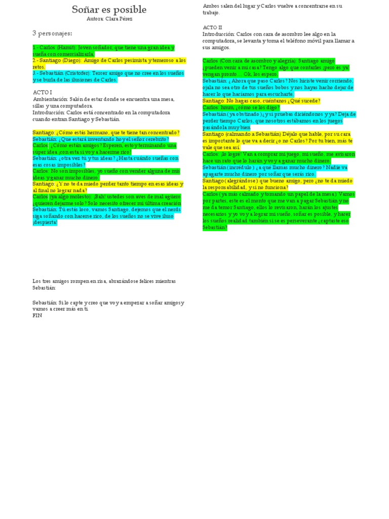 Soñar Es Posible Pdf Adultos Jóvenes 