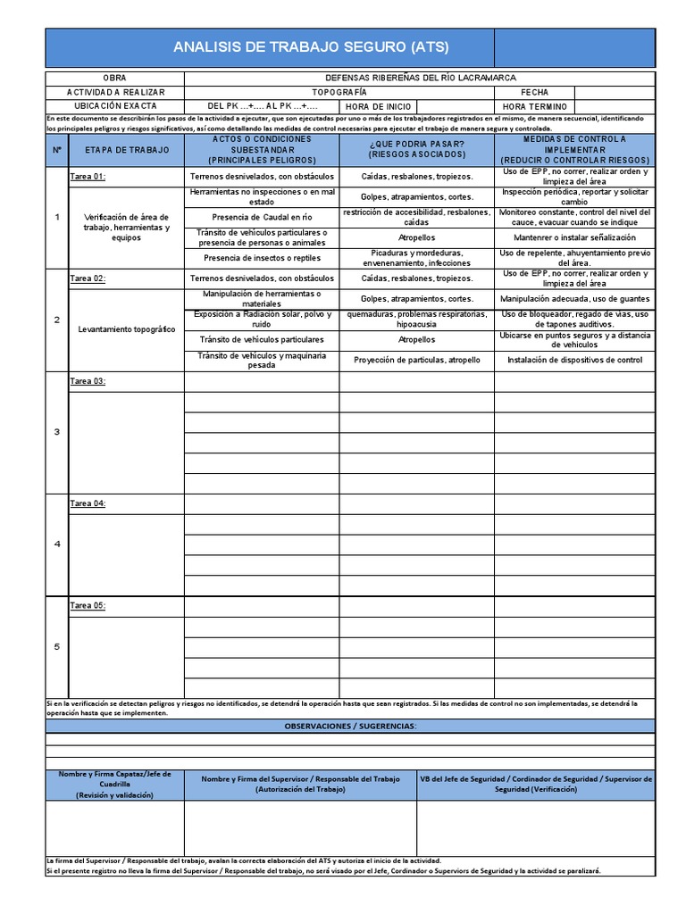 Modelo Ats - Topografia | PDF | Materiales