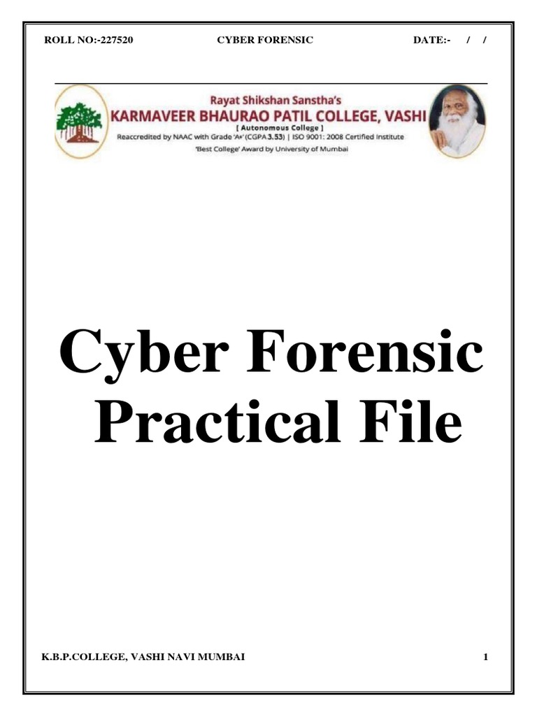 Cyber Forensics Shailesh | PDF | Port (Computer Networking) | Hypertext ...