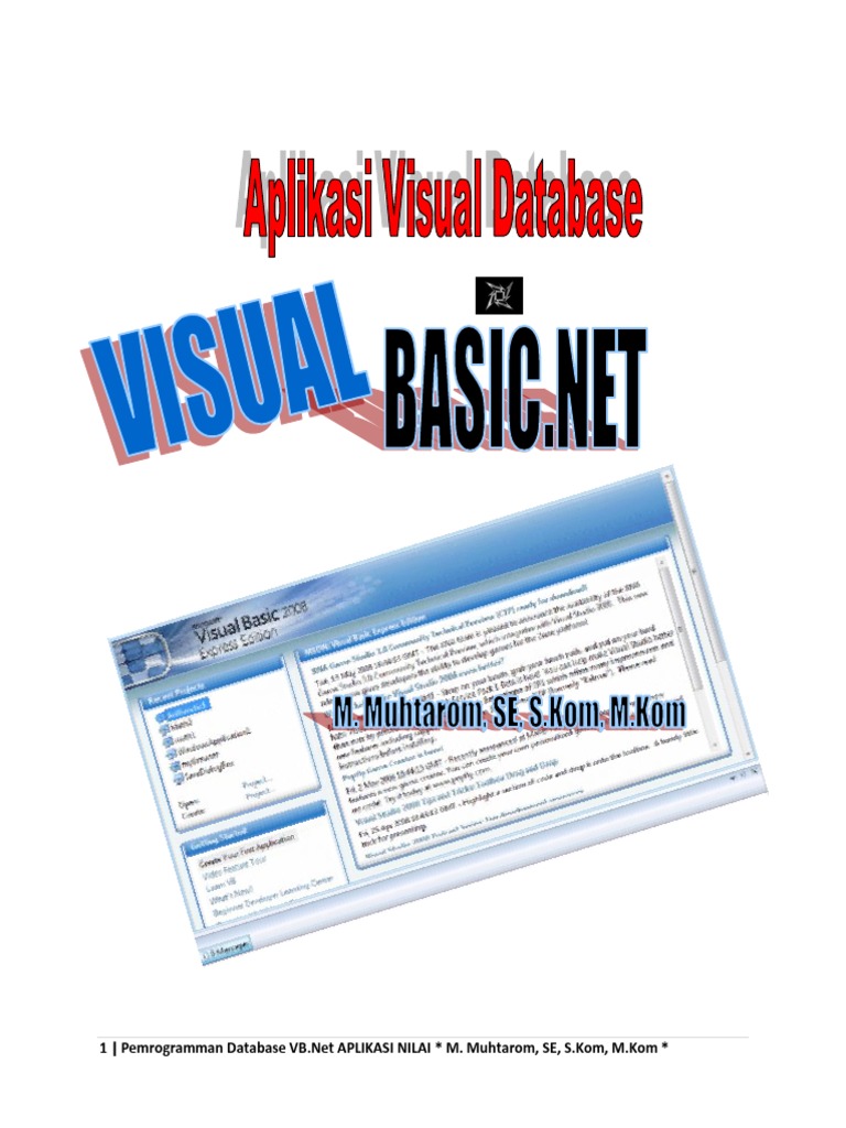BUKU VISUAL BASIC NET DATABASE | PDF BUKU VISUAL BASIC NET DATABASE | PDF