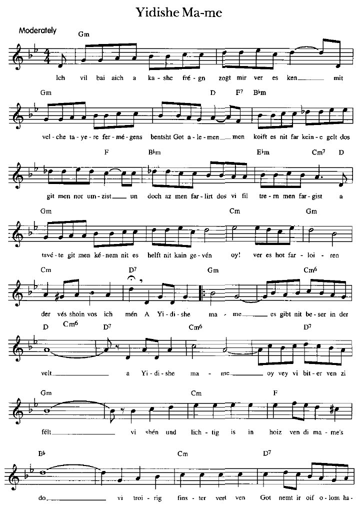 Yiddishe Mama | PDF | Language Arts & Discipline | Foreign Language Studies