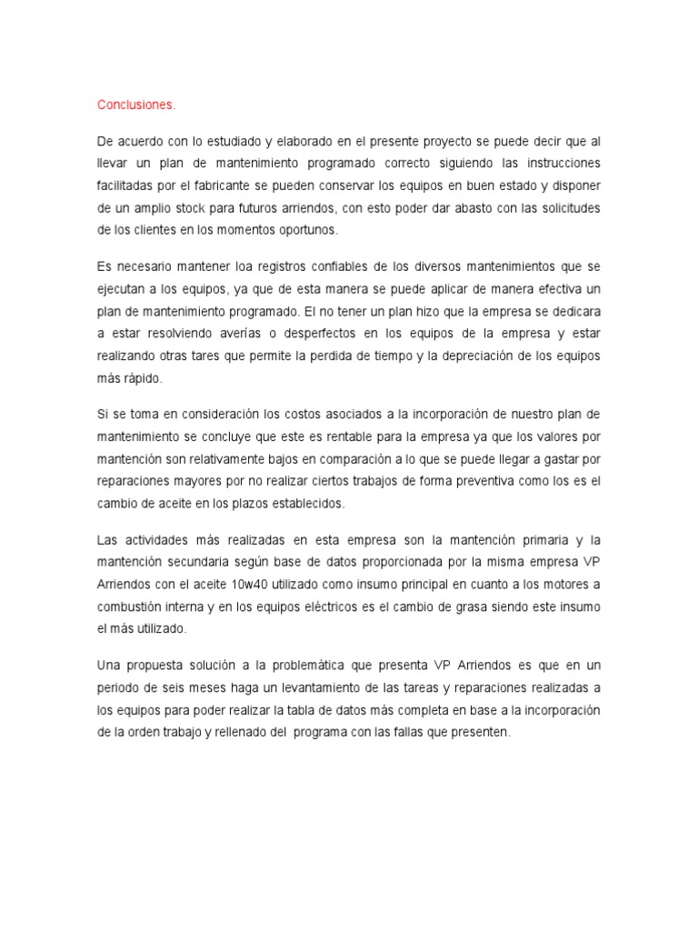 Conclusion | PDF | Informática