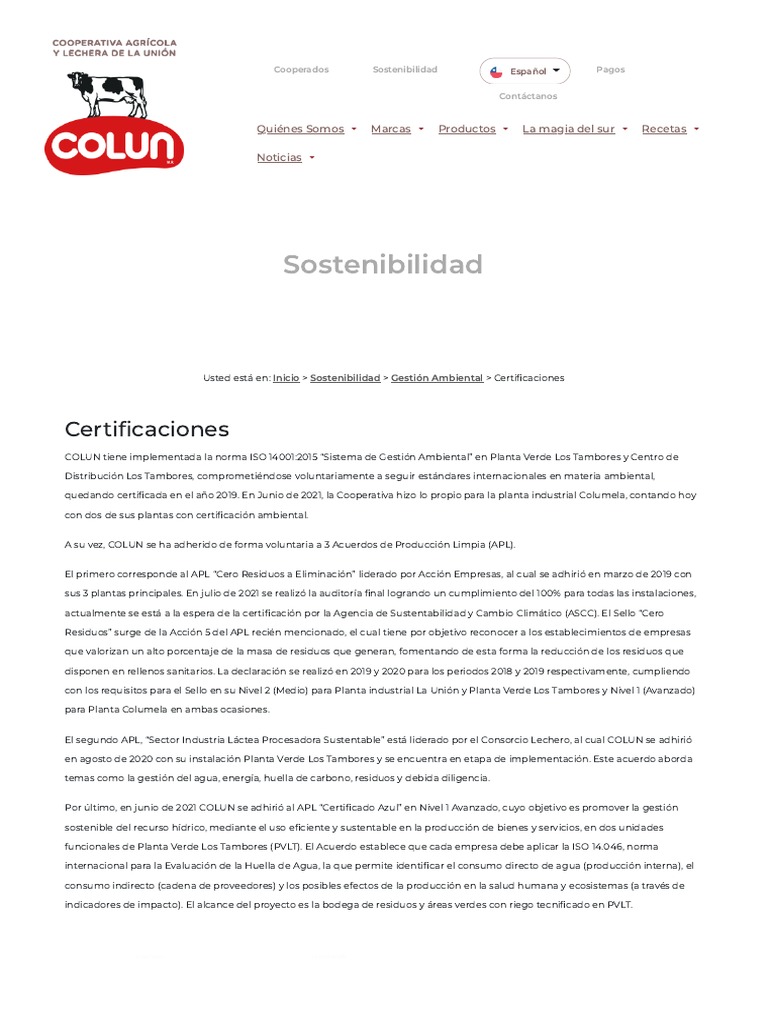 Gestión Ambiental - Sostenibilidad | PDF | Sustentabilidad | Residuos