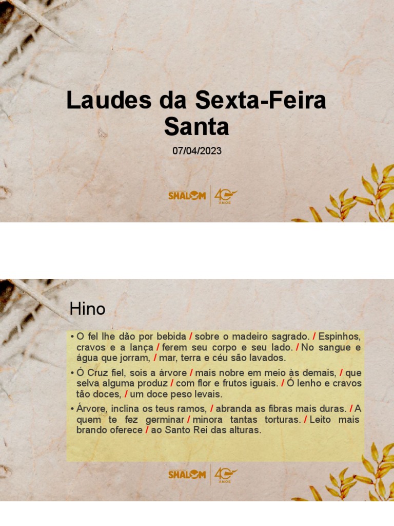 Laudes Sexta | PDF