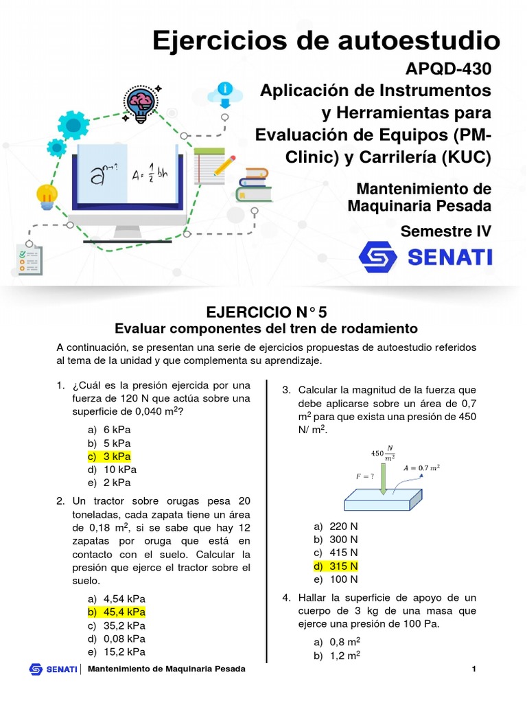 Apqd Apqd-430 Ejercicio T005 | PDF | Pascal (Unidad) | Cantidades fisicas