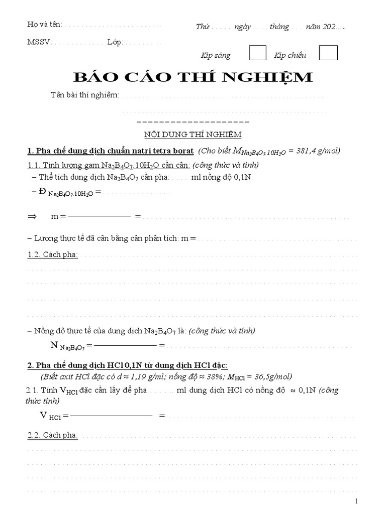 Báo Cáo CH3340 (Ptich) | PDF