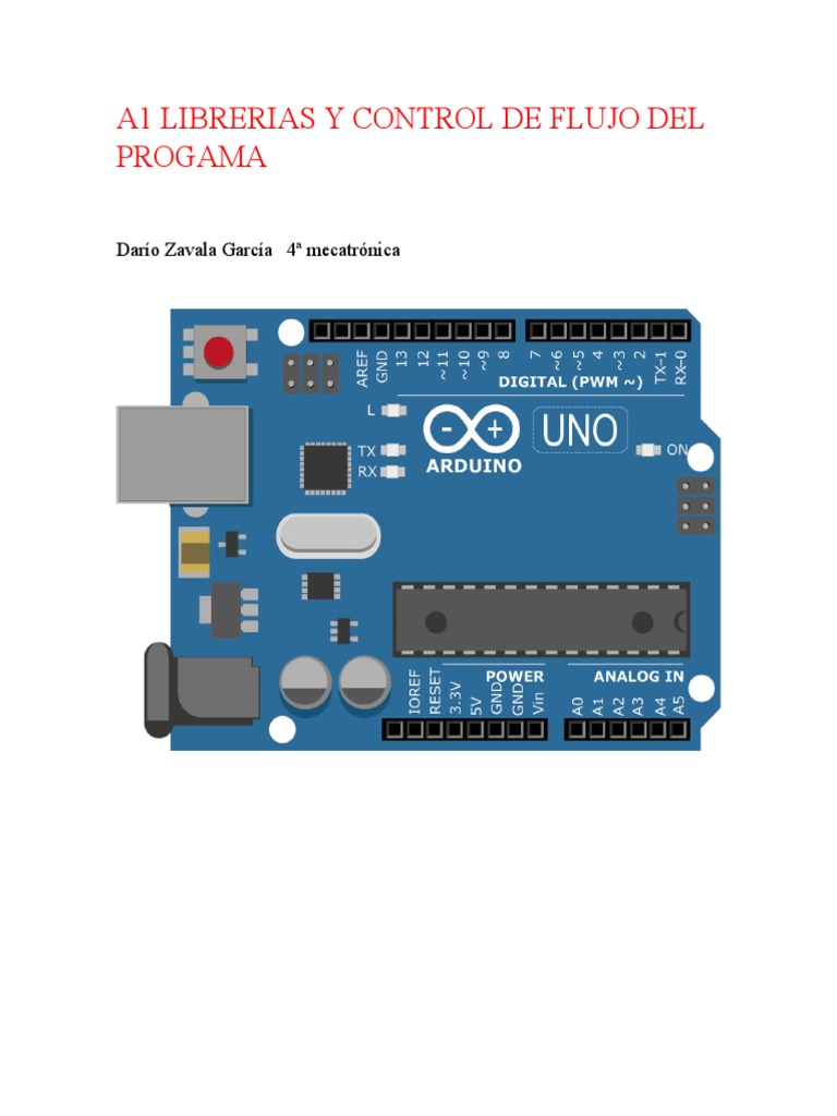 Librerías y Control de Flujo en Arduino | PDF | Programación de ...