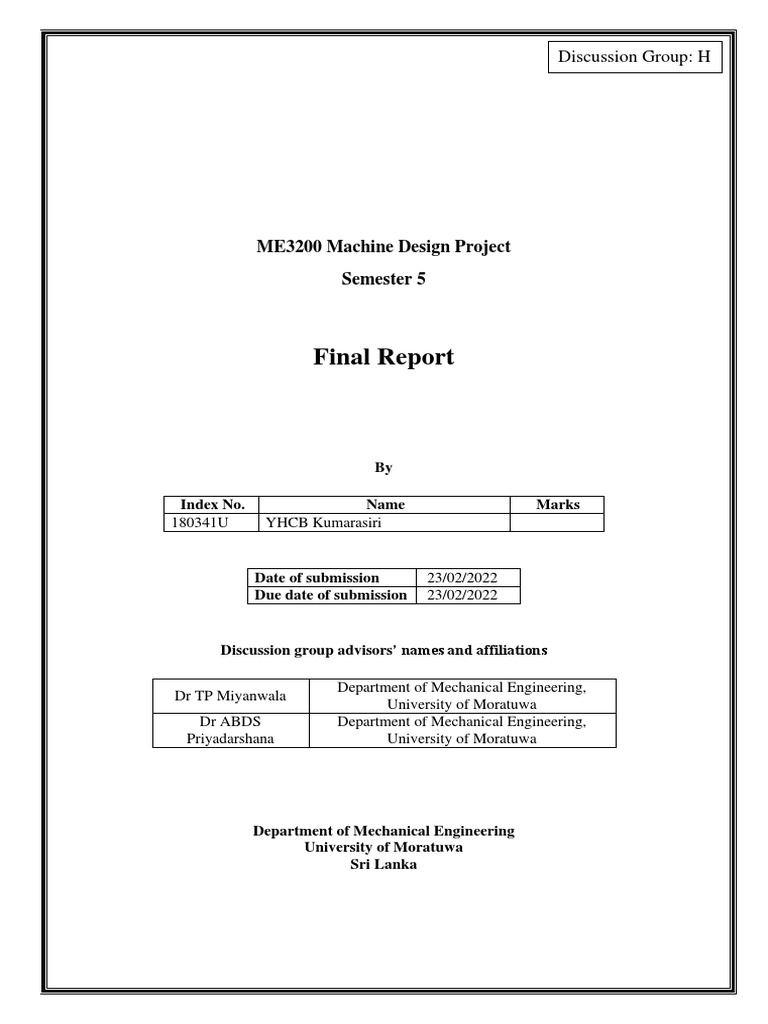 Design of The Gear Box For Tug Boat To To Tow A Coastal Tank. | PDF ...