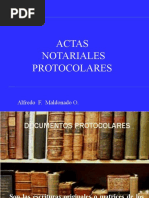 Acta de Protocolización | PDF | Instituciones sociales | Ciencias sociales