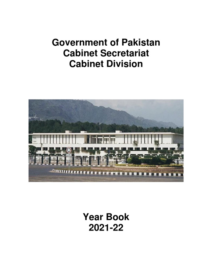 Government of Pakistan Cabinet Secretariat Cabinet Division | PDF ...