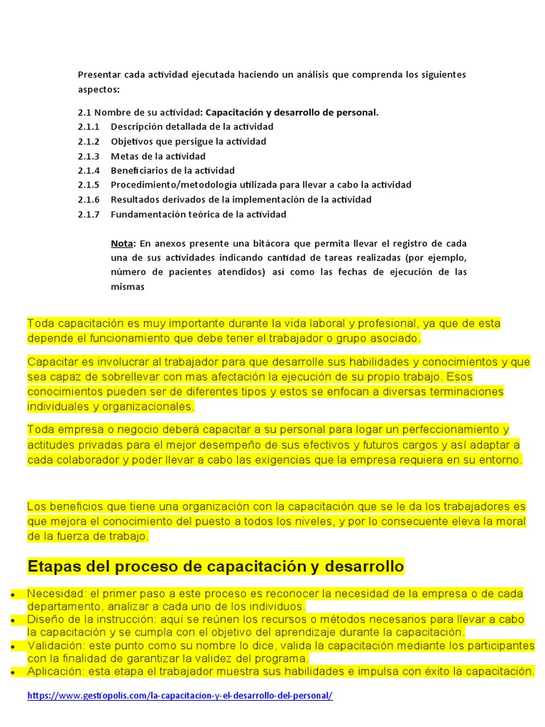 Actividad VI - BORRADOR | PDF Actividad VI - BORRADOR | PDF