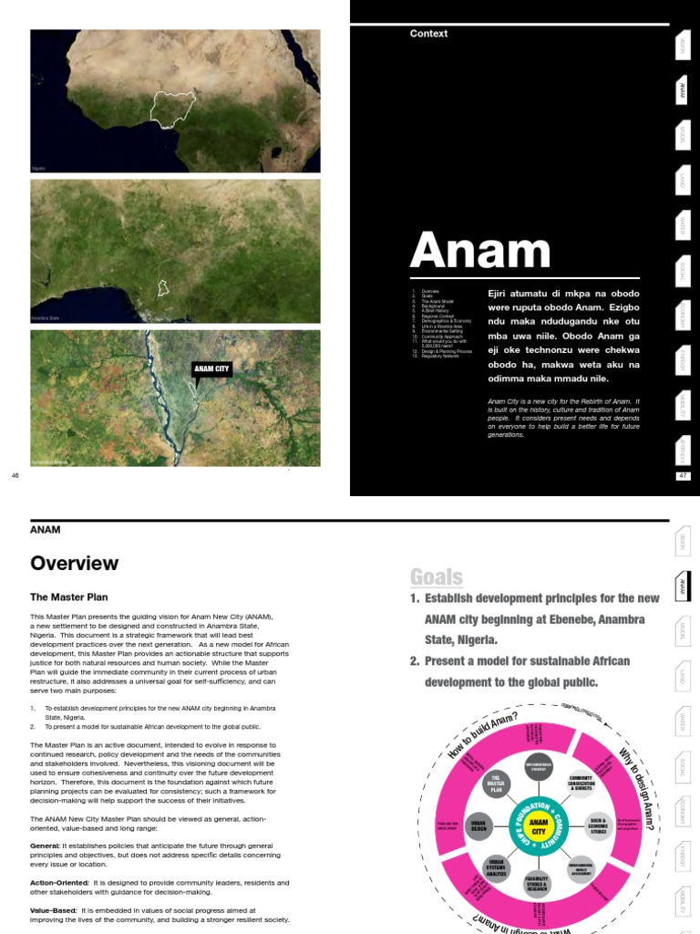 Anam City Master Plan Overview | PDF | Agriculture | Nature