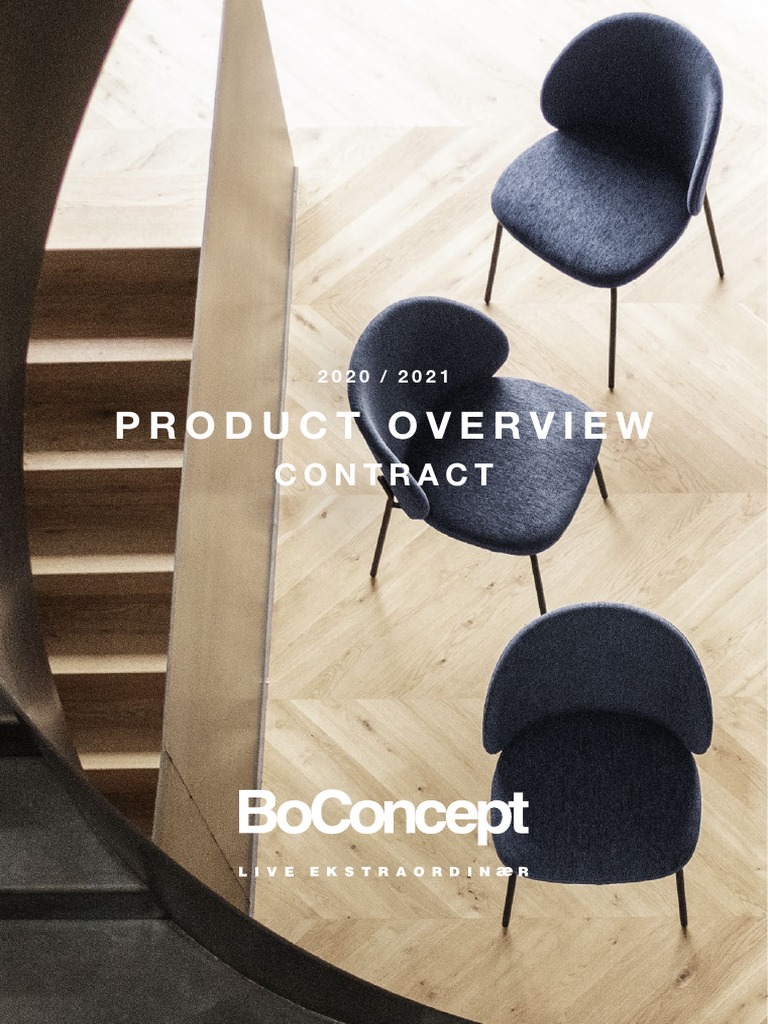 Boconcept Product Overview 2020 2021 Contract 2 | PDF | Consumer Goods | Manufactured Goods