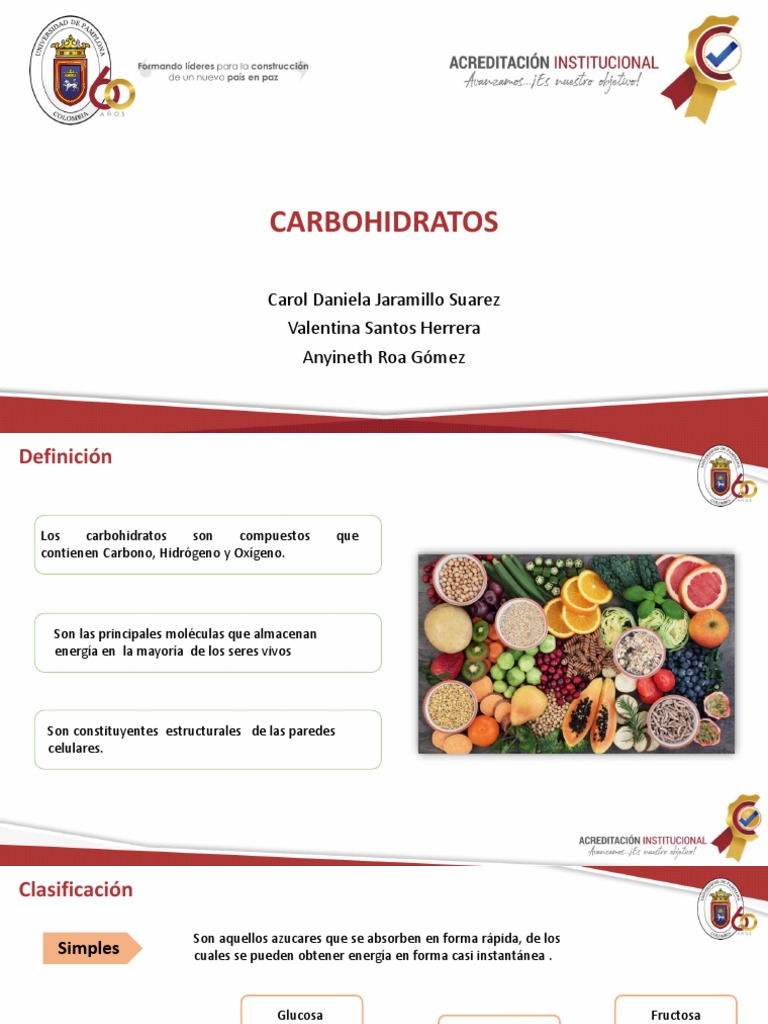 Grupo 3. CARBOHIDRATOS | PDF | Carbohidratos | Glucosa