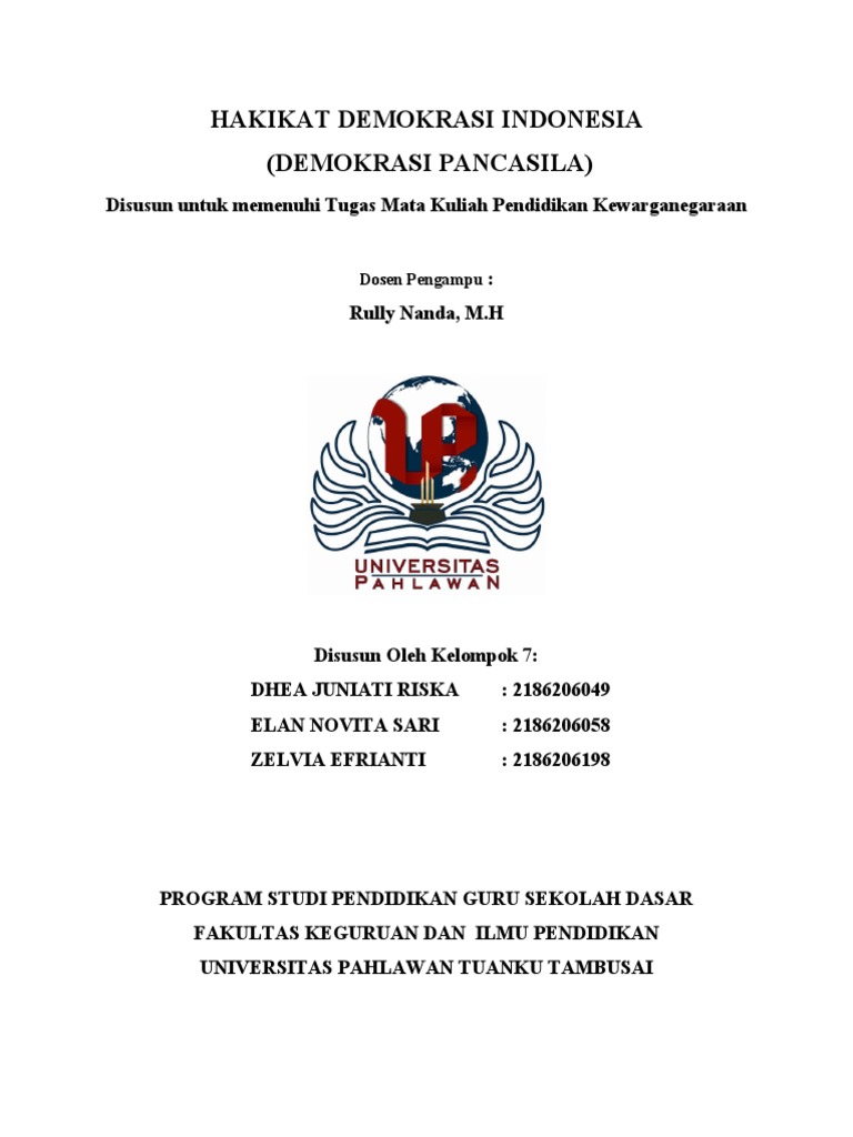Demokrasi Pancasila Indonesia | PDF | Sains & Matematika