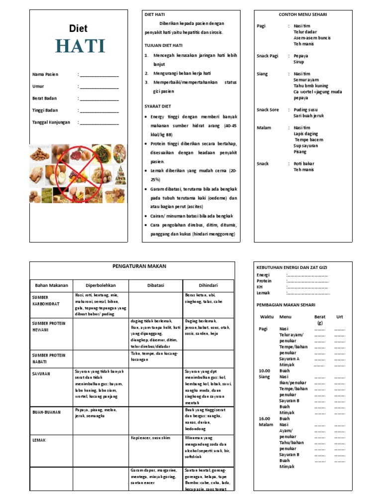 Diet Hati | PDF