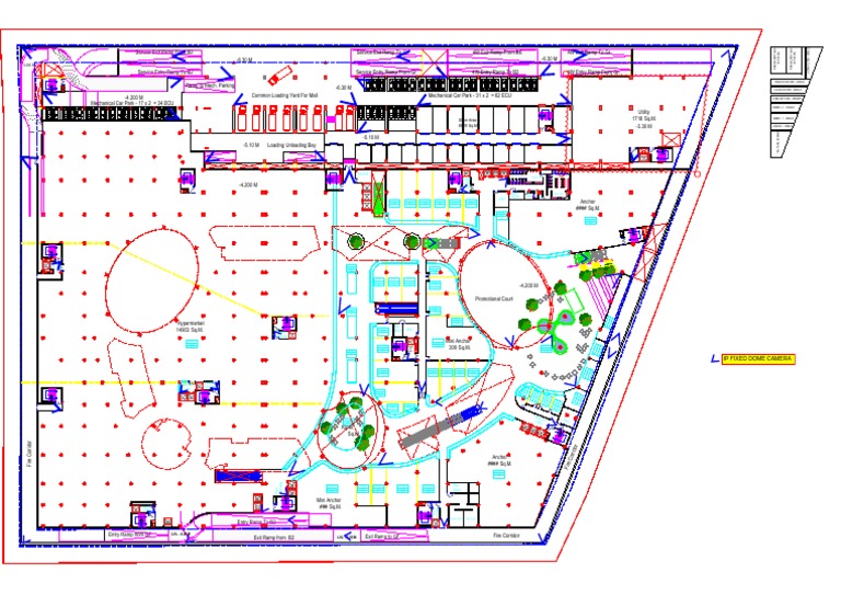 02 Basement 1 - CCTV Markup | PDF