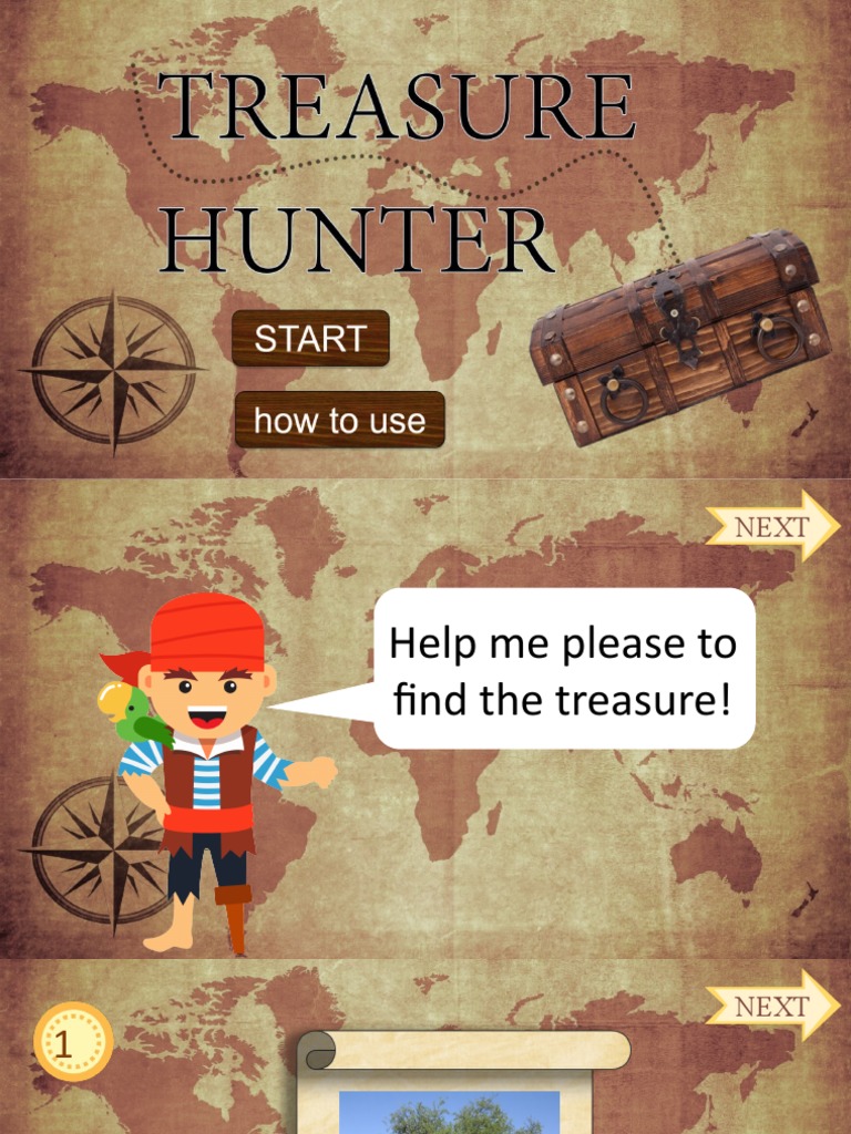 Treasure Hunter Shapes and Colors | PDF