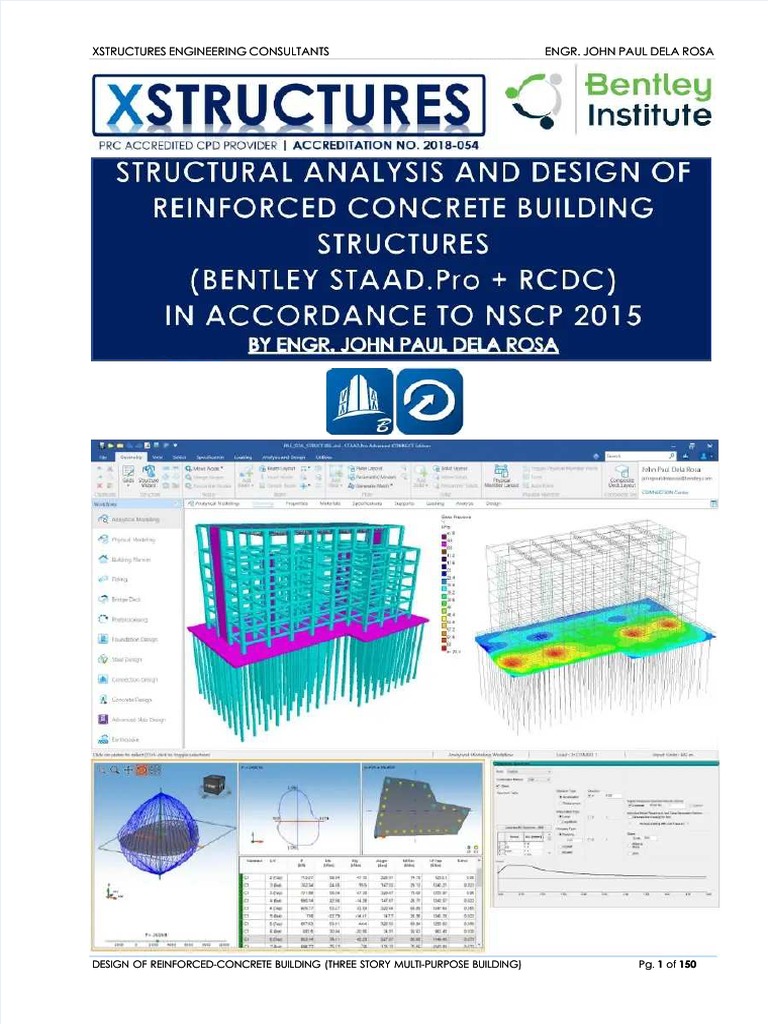 Analysis and Design of a Three-Story Reinforced Concrete Building Using STAAD.Pro and SACD RCDC ...