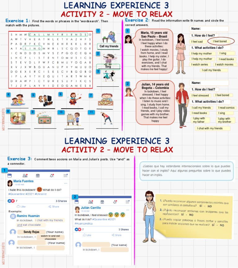 Activity 2 - Move To Relax | PDF