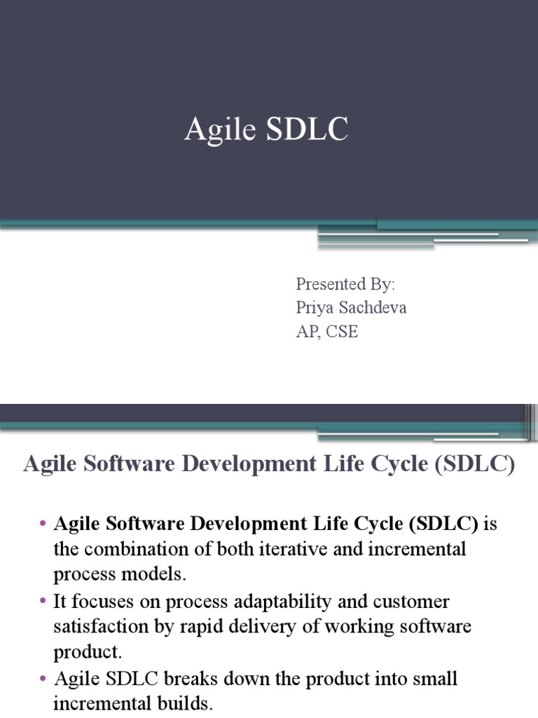Agile Life Cycle | PDF
