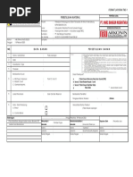 Form Contoh Pengajuan Material Project | PDF