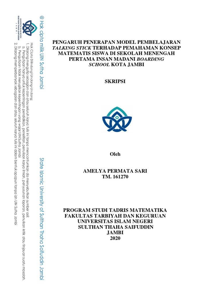 Skripsi Amel | PDF | Karier & Perkembangan