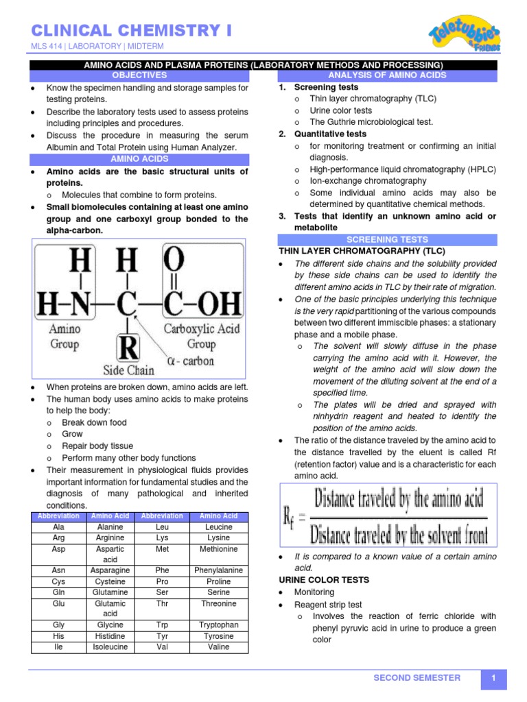 Lesson 8 - Amino Acid | PDF | Biochemistry | Chemistry