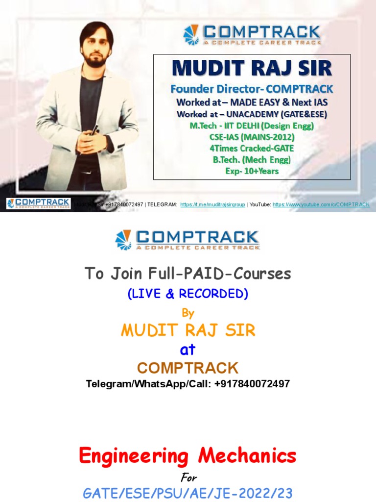 Mudit Raj Sir +917840072497 - Telegram: - Youtube | PDF | Cyberspace | I Phone