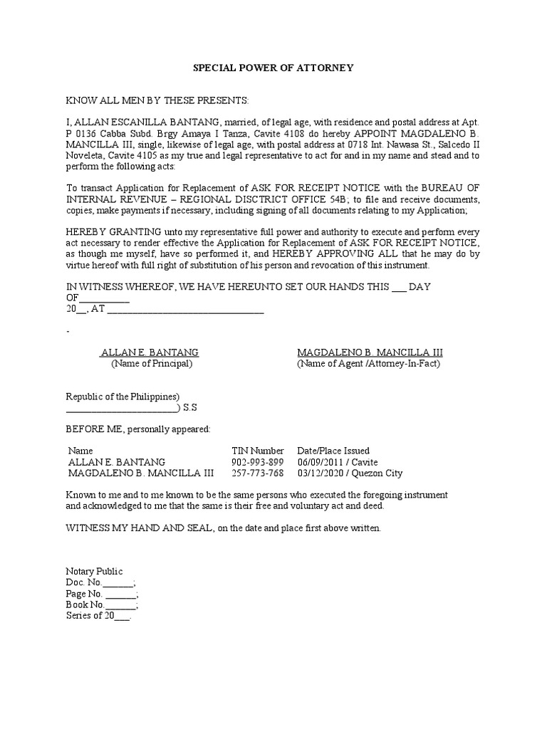 SPA - Ask For Receipt | PDF