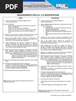 Rule 1020 Form (DOLE Registry of Establishment) | PDF